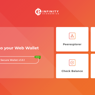 Get started now! • Infinity Economics Platform